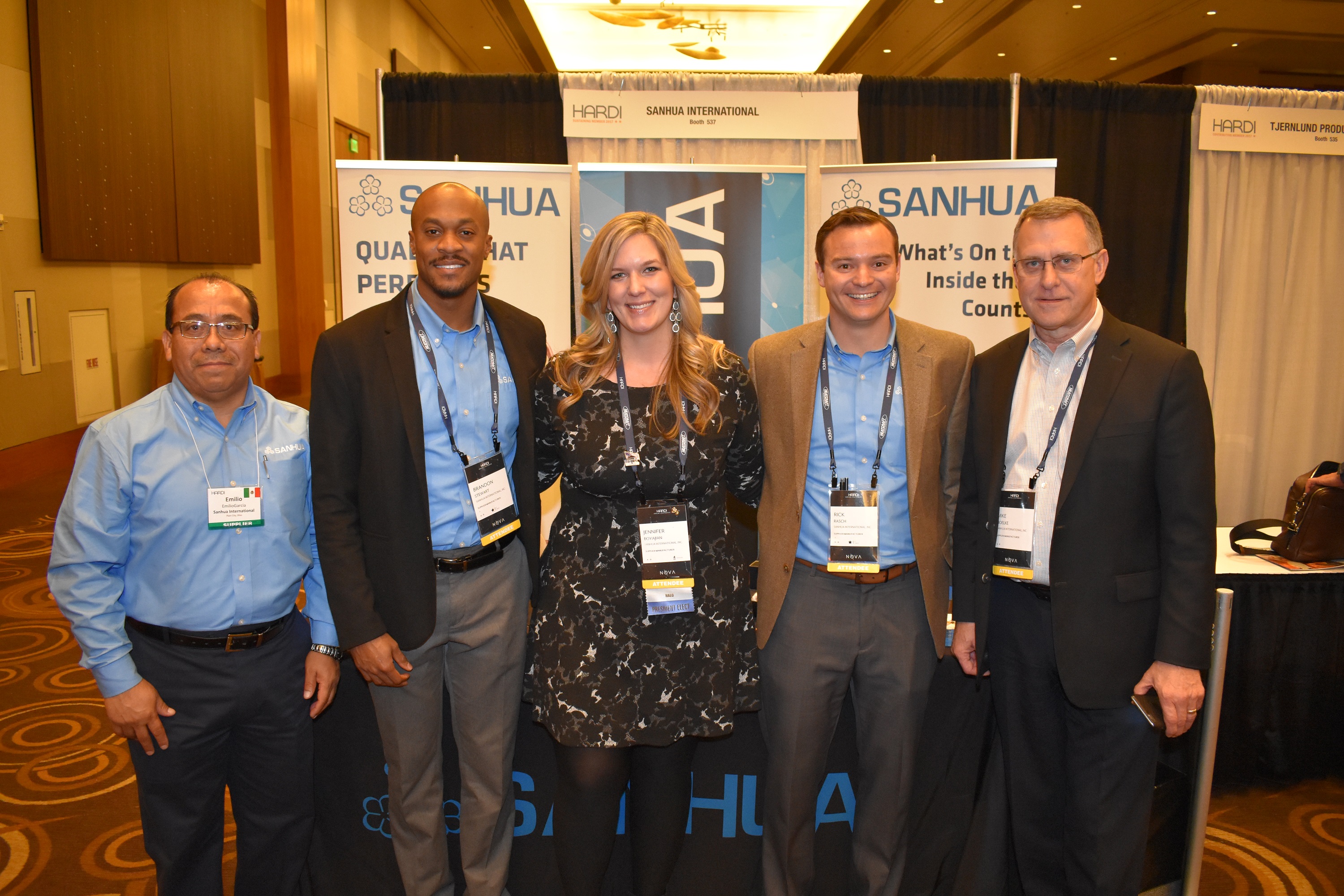 Emilio Garcia, Brandon Stewart, Jennifer Boyajan, Rick Rasch and Mike ...