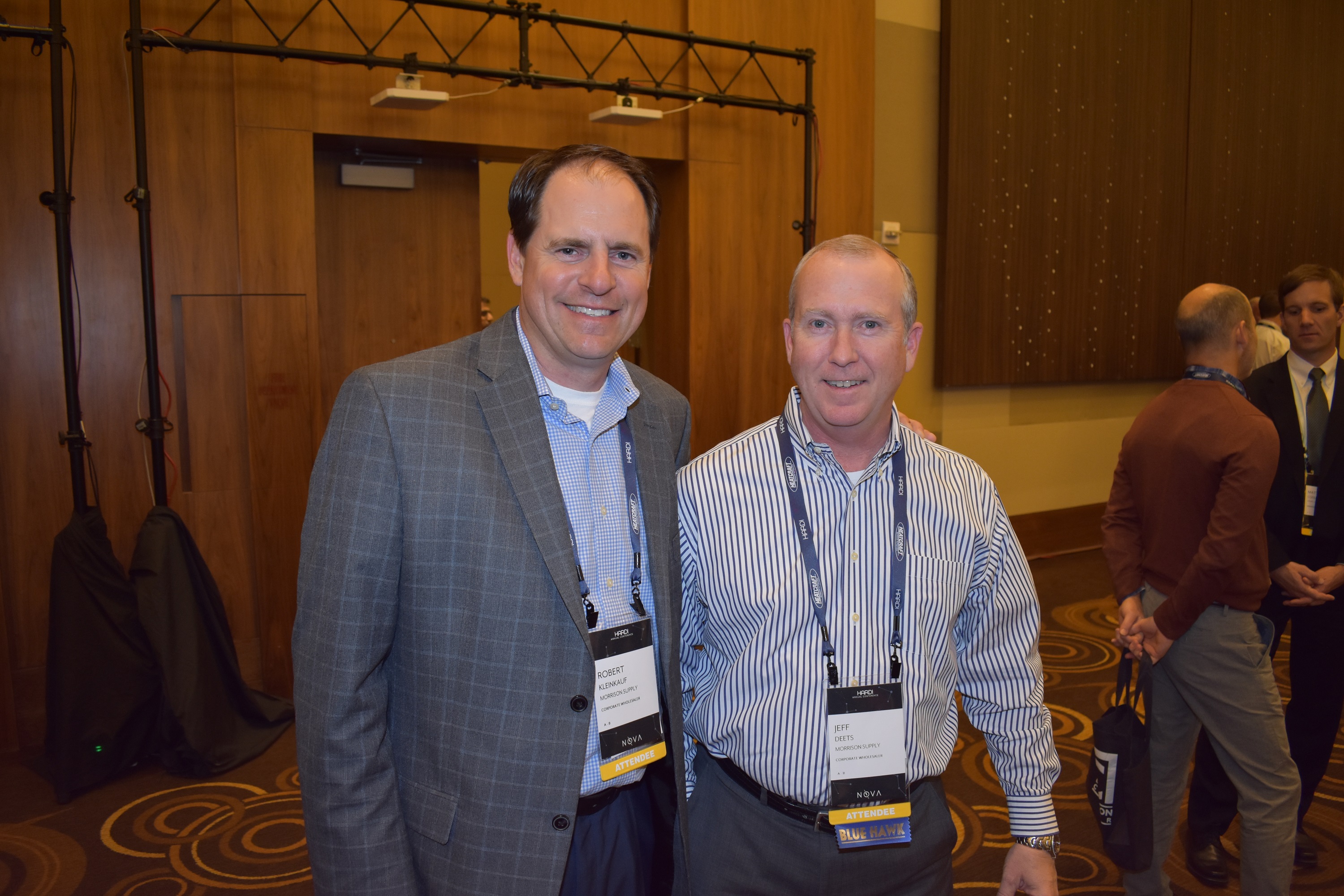 Robert Kleinkauf and Jeff Deets with Morrison Supply | Air Conditioning ...