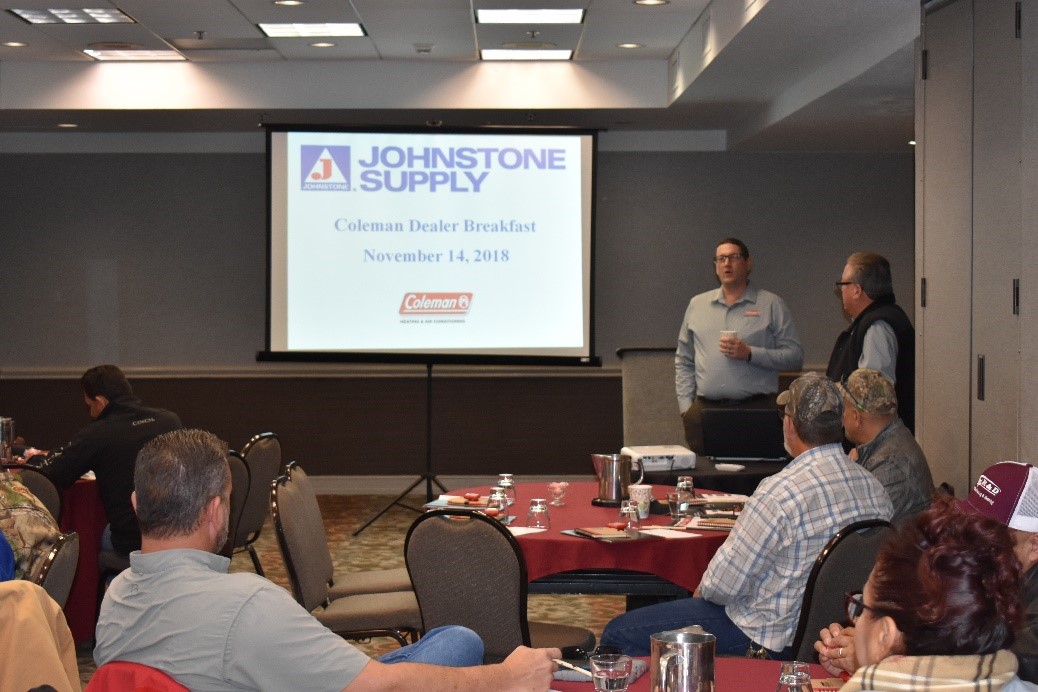 Johnstone Supply Hosts 2018 Coleman Dealer Meeting | Air Conditioning Today