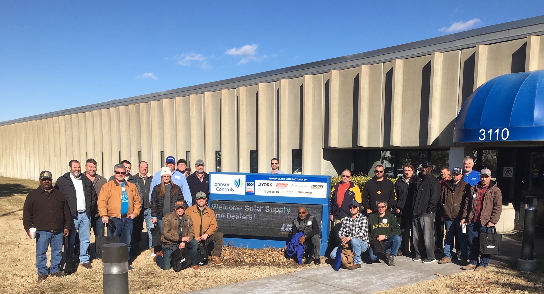 Solar Supply and Contractors tour Johnson Controls Residential Products ...