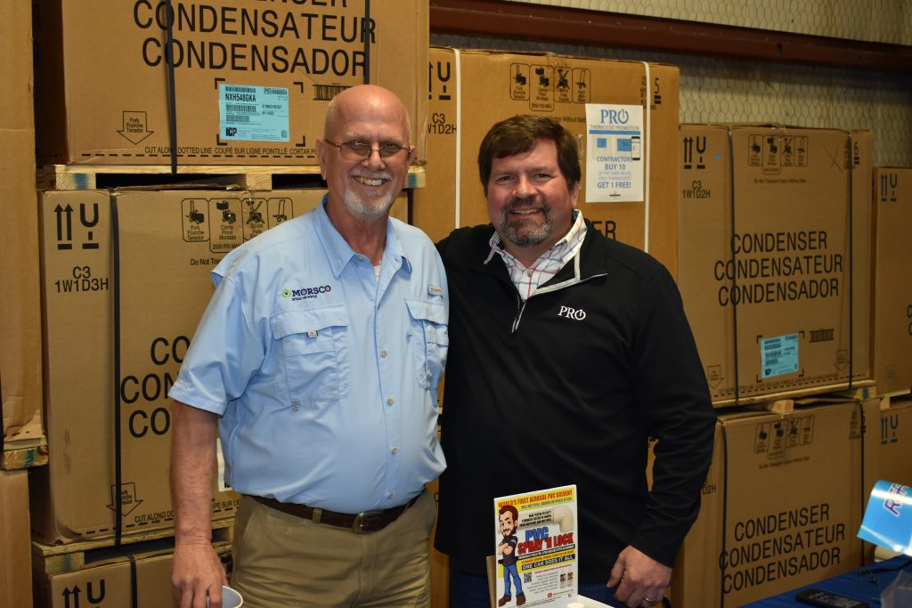 Warren Wehe with MORSCO and Tim Truitt with Hugh Cunningham HVAC | Air ...